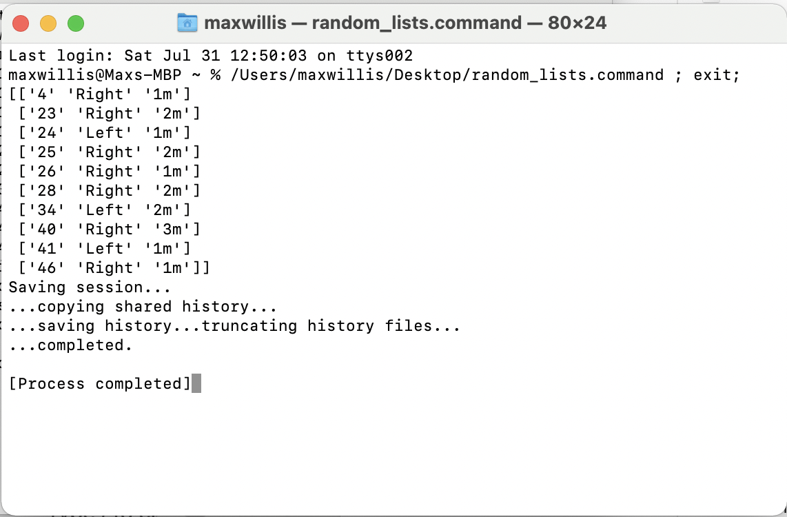 Python Random To Eliminate Bias